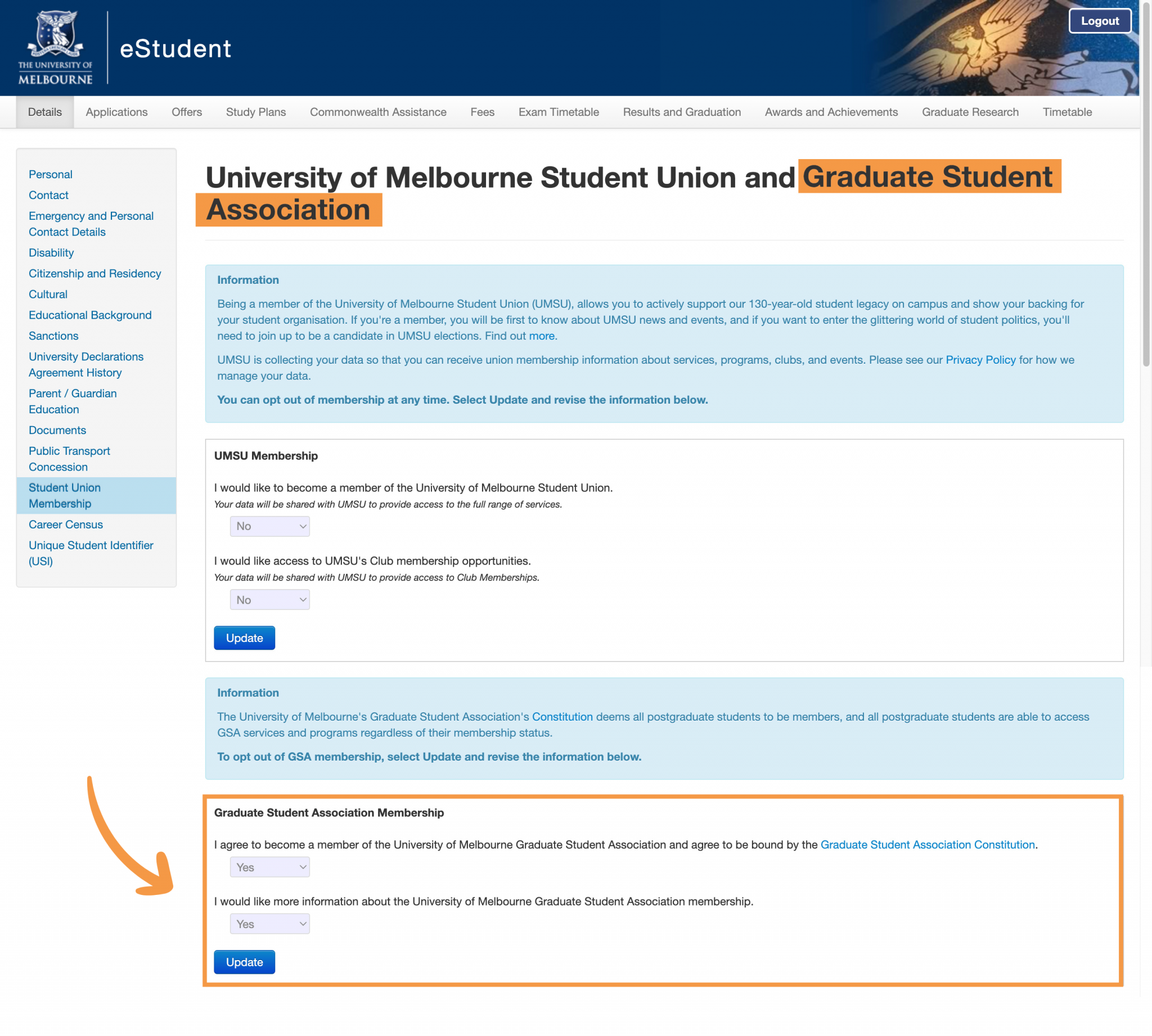 Become a GSA member – University of Melbourne Graduate Student Association