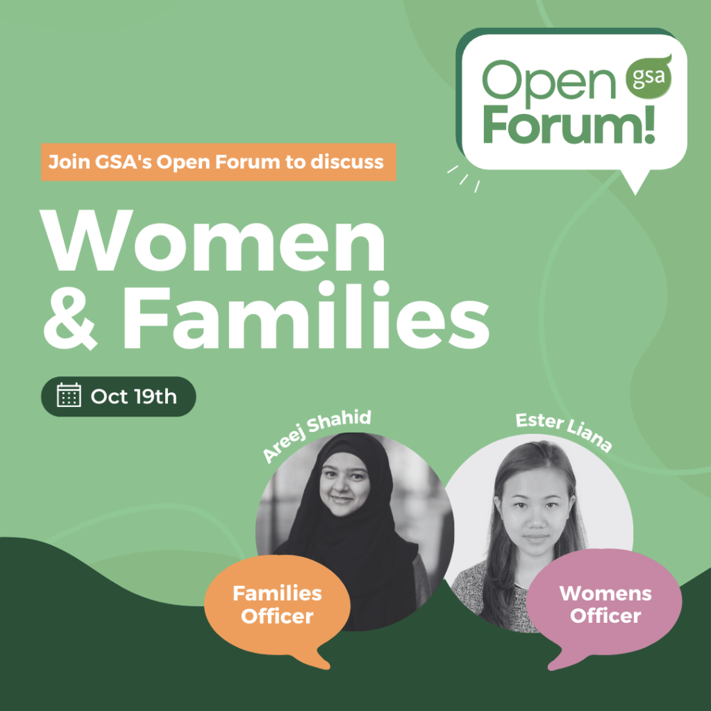 GSA Open Forum – Families | Women – University of Melbourne Graduate ...