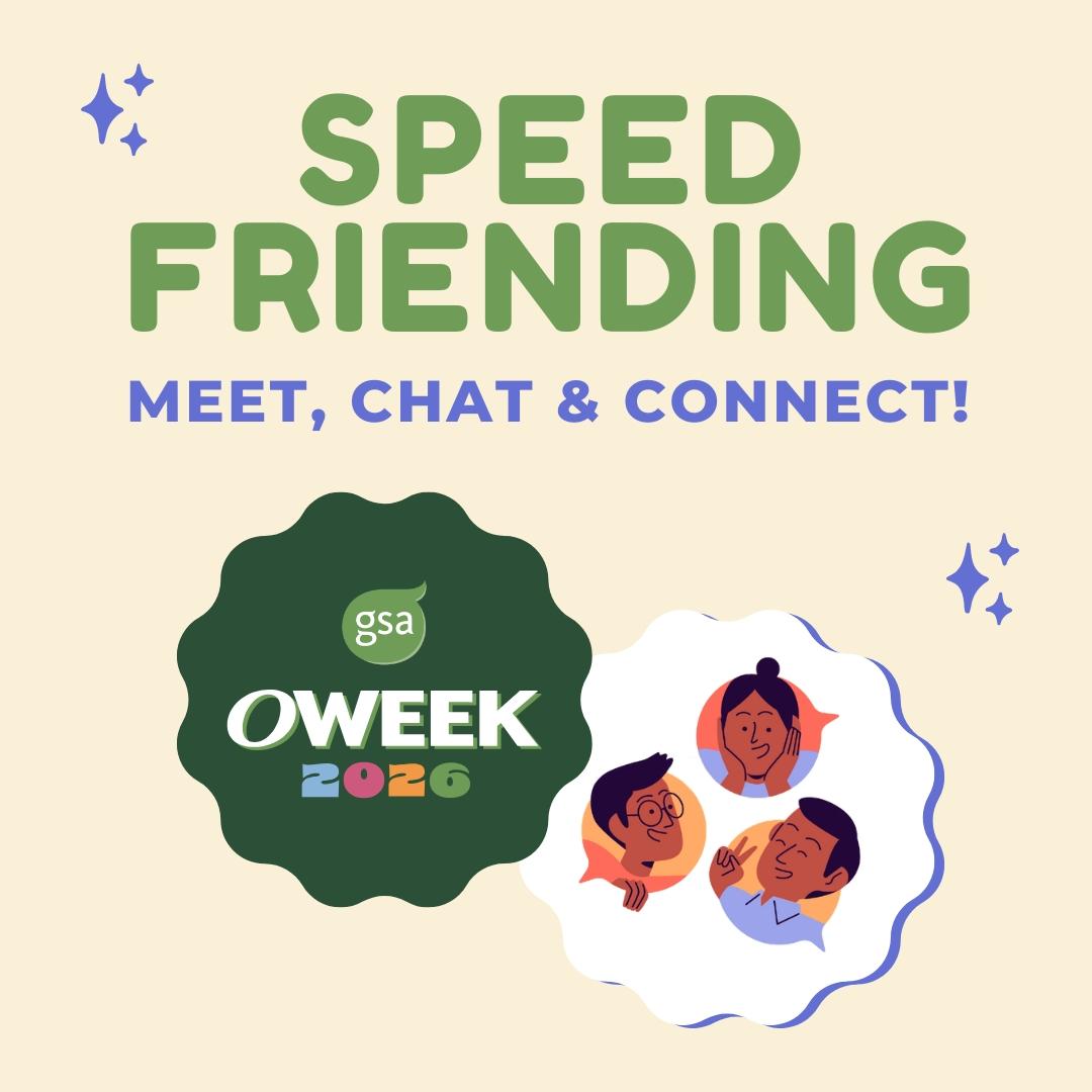 GSA O’Week Speed Friending – Group Edition – University of Melbourne ...